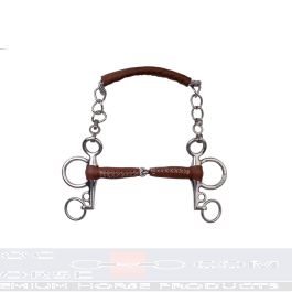 Metalab Pelham Bit - leather with short shanks - DocHorse